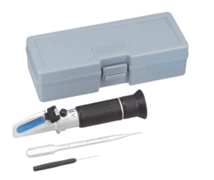 REFRACTÓMETRO ÓPTICO VISUAL DE 0-32% BRIX CON COMPENSACION ATC – BIOSAN INGENIERIA S.A.C.