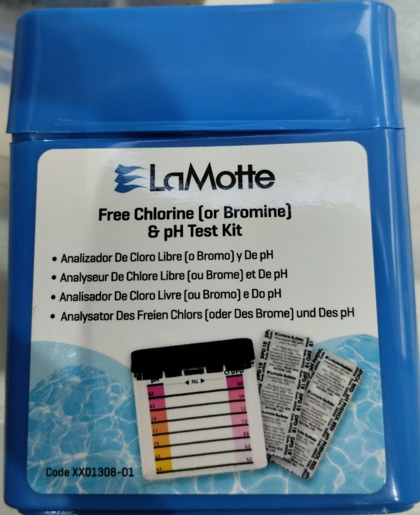 COMPARADOR VISUAL TEST KIT CLORO LIBRE Y PH MODELO XX01308-01; LaMotte ...