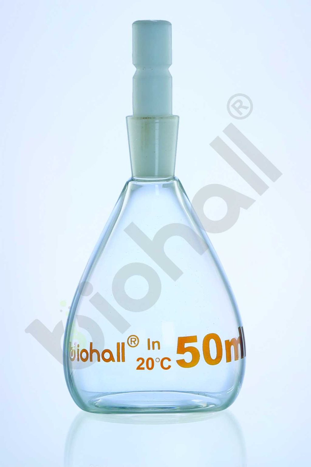 PICNÓMETRO (BOTELLA SG) CLASE B, biohall – BIOSAN INGENIERIA S.A.C.