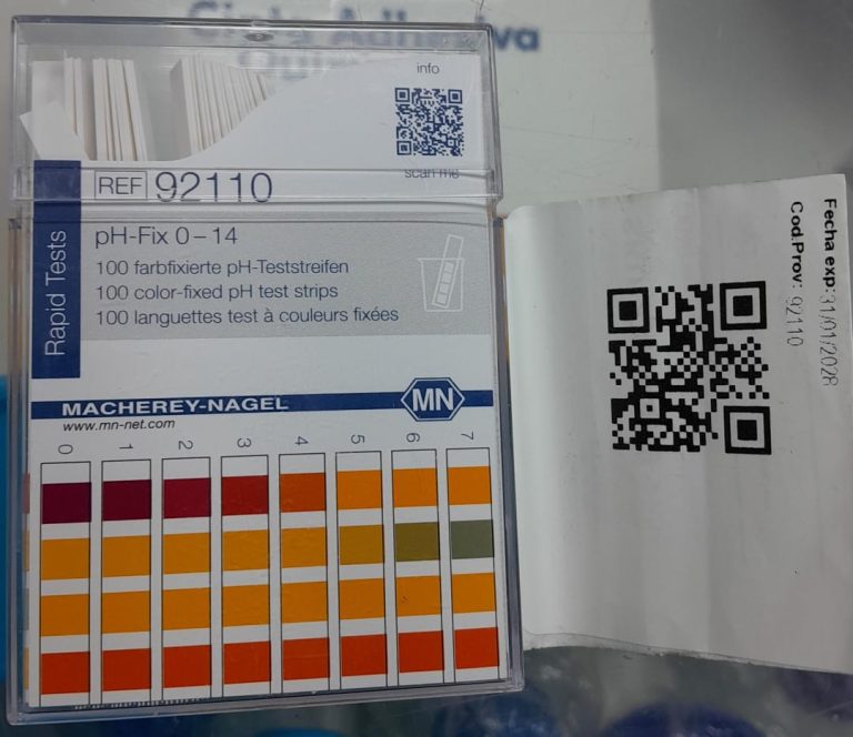 TIRAS REACTIVAS PARA DETERMINAR EL PH, ph-fix 0-14; Macherey-Nagel ...