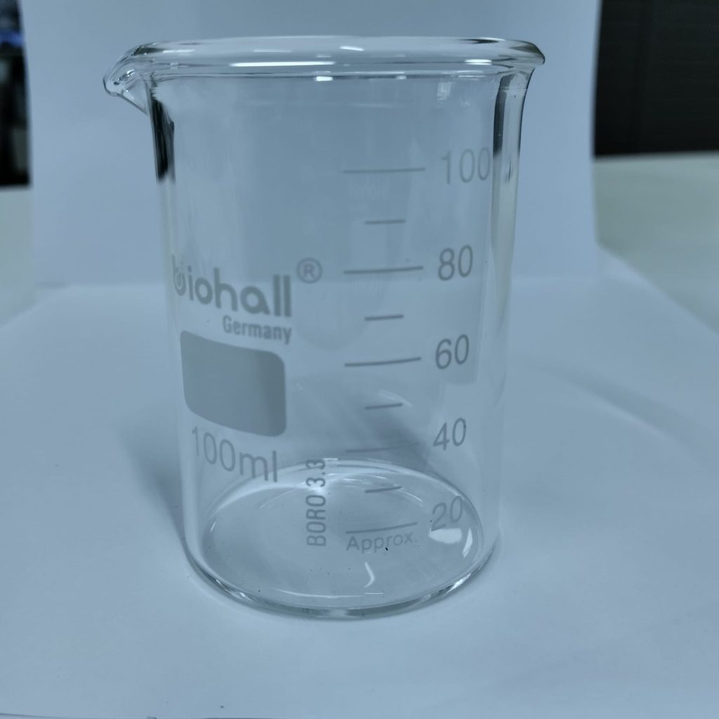 VASO DE VIDRIO GRADUADO BORO 3.3 DE 100ML , BLS.1000.05 – BIOHALL ...