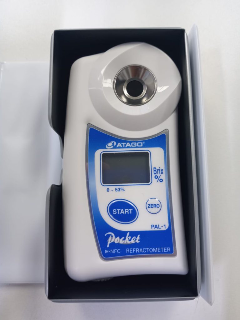 REFRACTOMETRO DIGITAL, RANGO 0-53% BRIX, MODELO: PAL-1 , ATAGO – BIOSAN ...