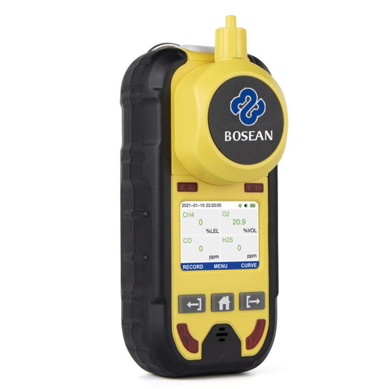DETECTOR DE GASES MÚLTIPLE PORTATIL PARA CO, O2, H2S, LEL MODELO BH-4M ...